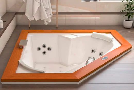 Banheiras Jacuzzi Flexa Wood – Calena – Piscinas e Aquecimento